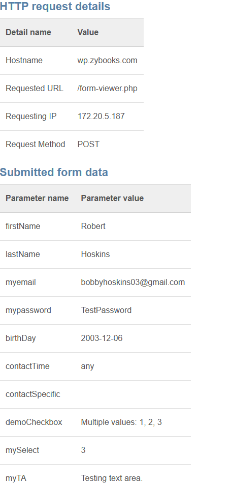 Robert Hoskins's Portfolio